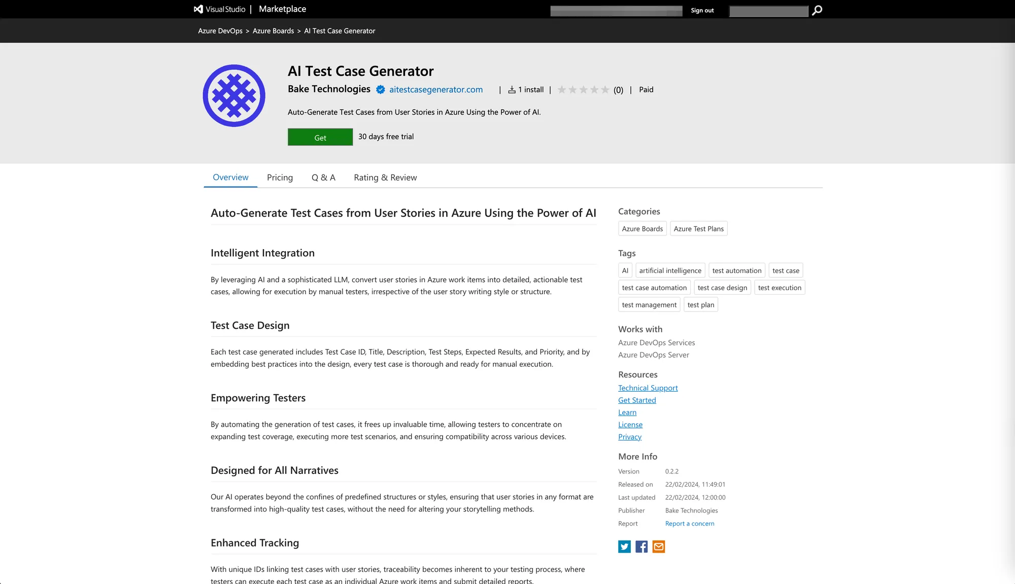 AI Test Case Generator AI Test Case Generator