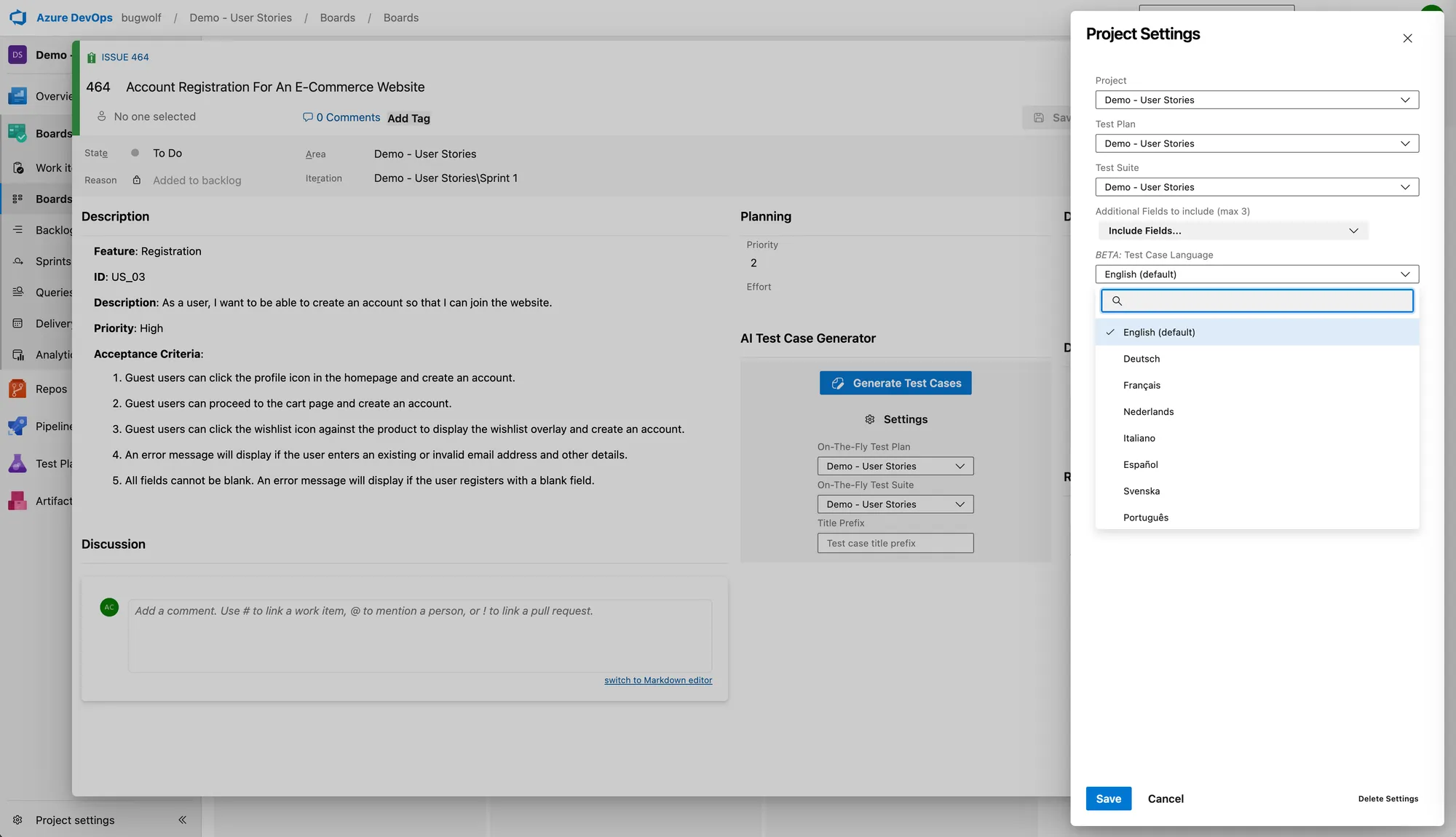AI Test Case Generator AI Test Case Generator