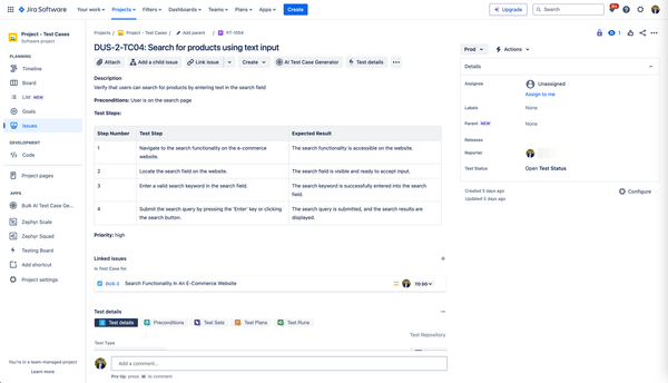 AI Test Case Generator AI Test Case Generator