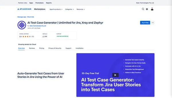 AI Test Case Generator